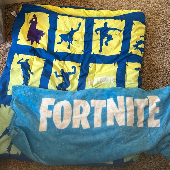 Accessories | Fortnite Twin Comforter And Blanket | Poshmark